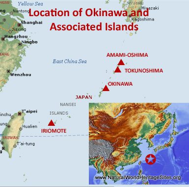Amami-Oshima, Tokunoshima, Northern Okinawa and Iriomote Islands ...
